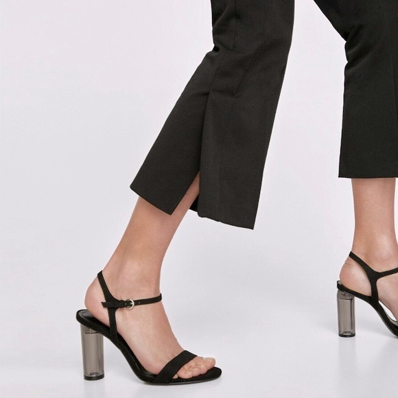 Zara | Shoes | Zara Basic Sandals With Acrylic Heels | Poshmark